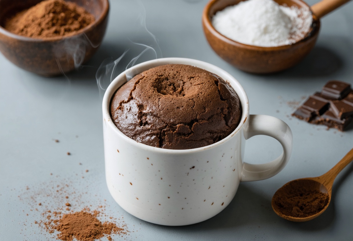 Perfect Chocolate Mug Cake Made in Your Microwave - VIP Recipe