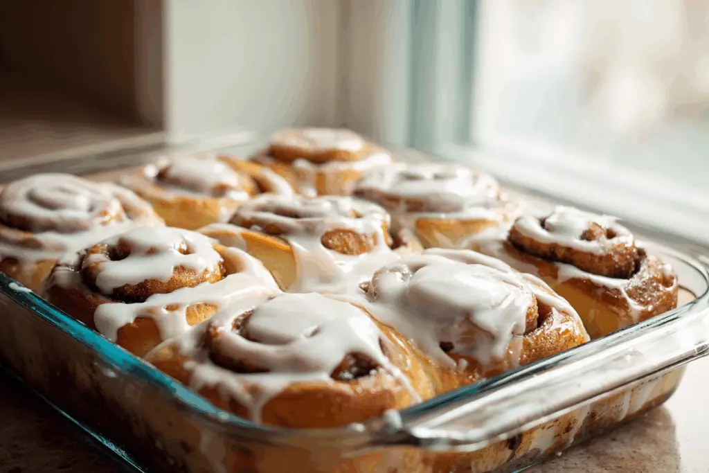 Soft Cinnamon Rolls with Gooey Vanilla Icing - VIP Recipe