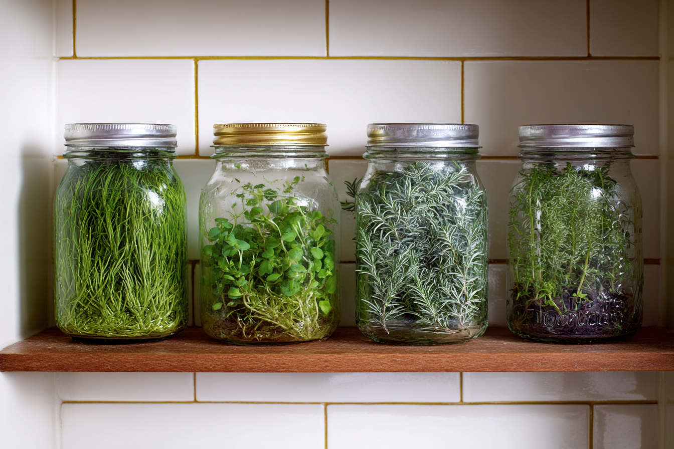 The Right Way To Store Fresh Herbs So They Actually Last - VIP Recipe